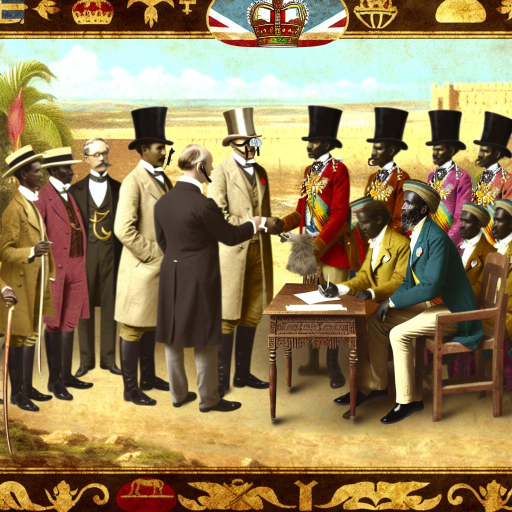 Formation of British Somaliland Protectorate