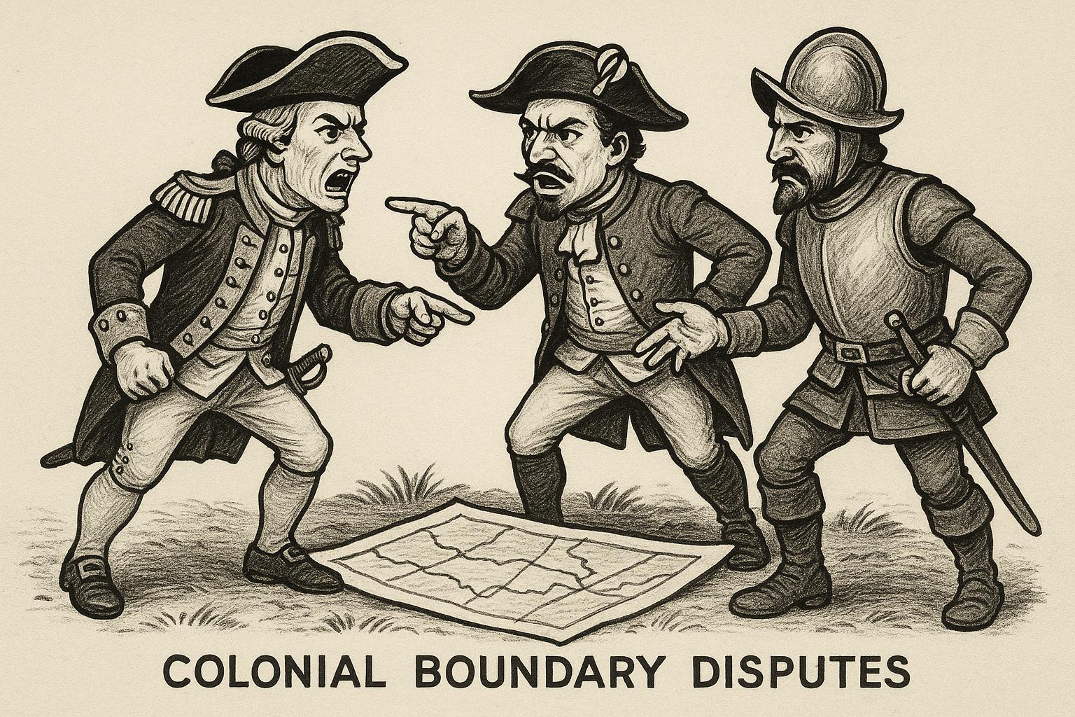 Colonial boundary disputes