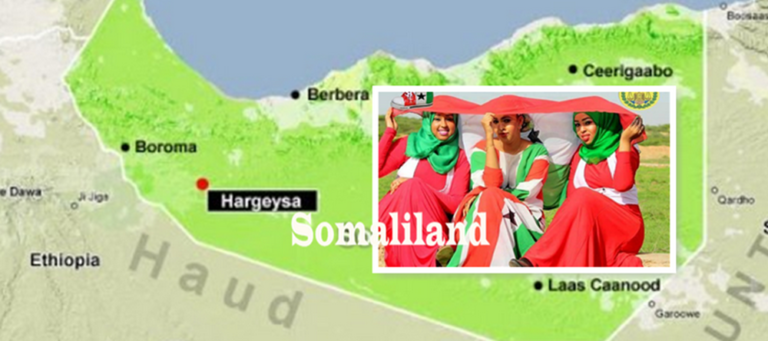 Somaliland - officially the Republic of Somaliland